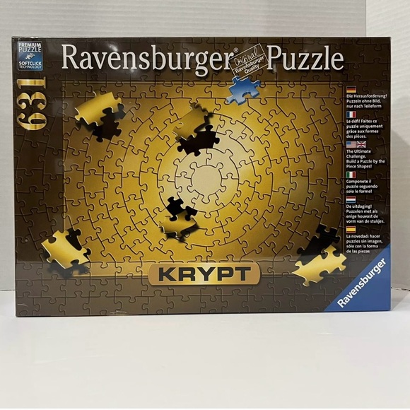 Toys | Ravensburger Jigsaw Puzzle Krypt Gold Ultimate Puzzle Challenge 631 Pieces | Poshmark